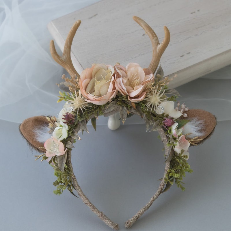 Antler Headband - Etsy