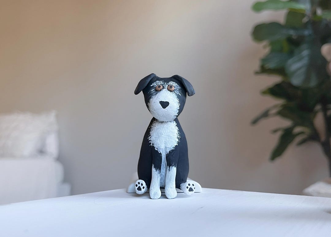 Custom Dog Figures • Dog Structure • Clay Dog • Dog Lover Gift • Dog ...