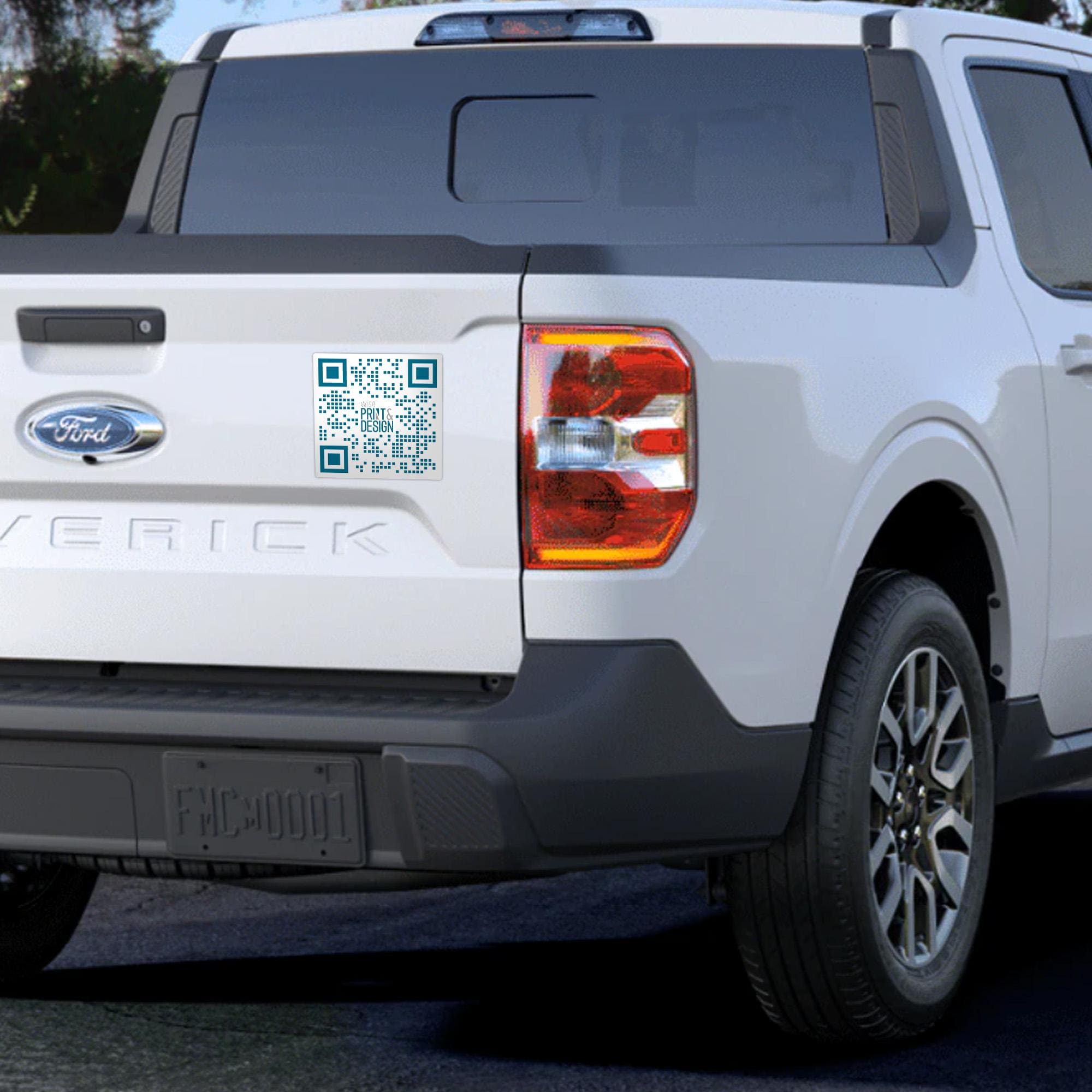 Qr-code Magnetic Sign | Custom Qr-code Magnet Sign | Qr-code Signs ...