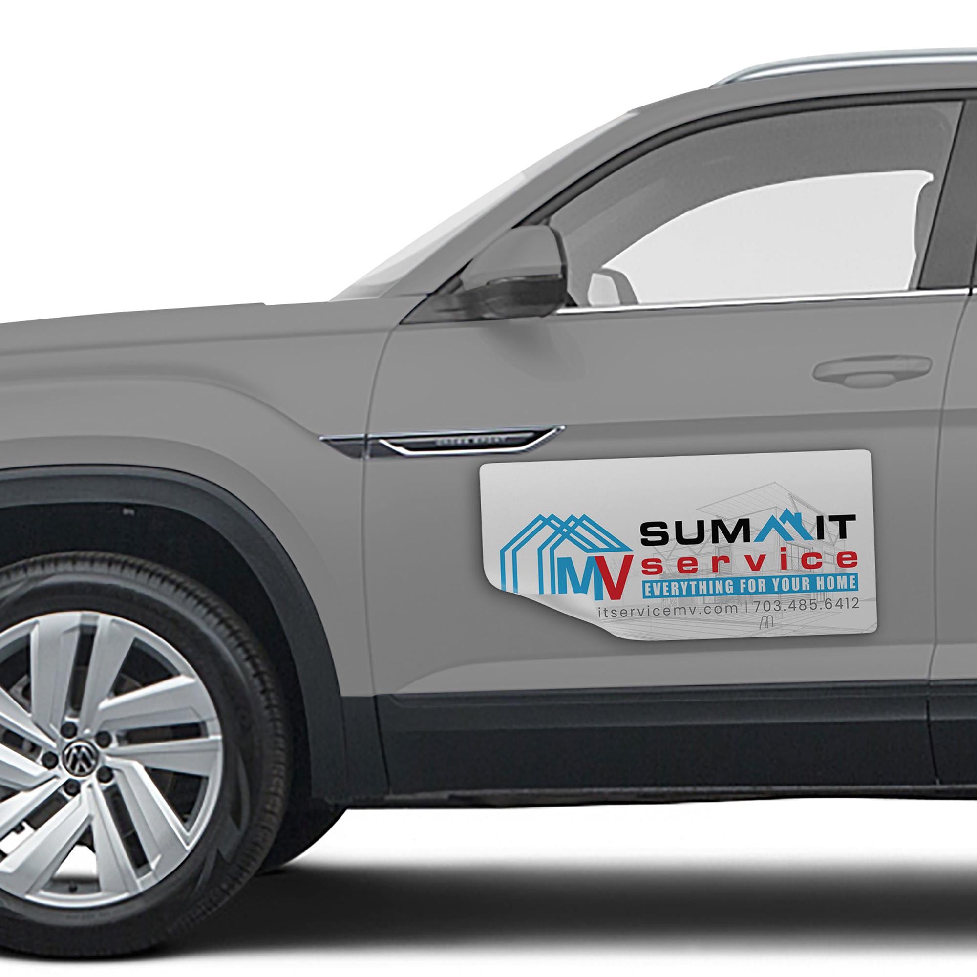 Custom Car Magnet Sign: Full Color Vehicle Advertising - Etsy