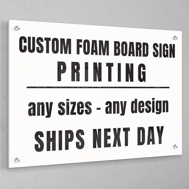 Foam Protest Posters - Etsy UK