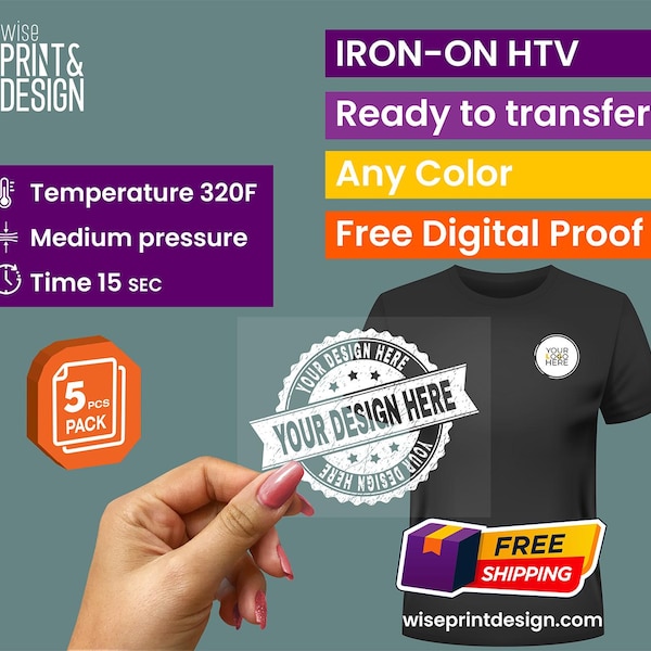 Vinyl Heat Transfer - Etsy