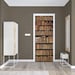 Old Bookshelf Door Mural, Book Lovers, Book Shelf, Door Decal, Reading ...
