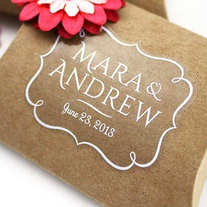 Custom Clear Logo Stickers: Die Cut, Waterproof, Transparent - Etsy