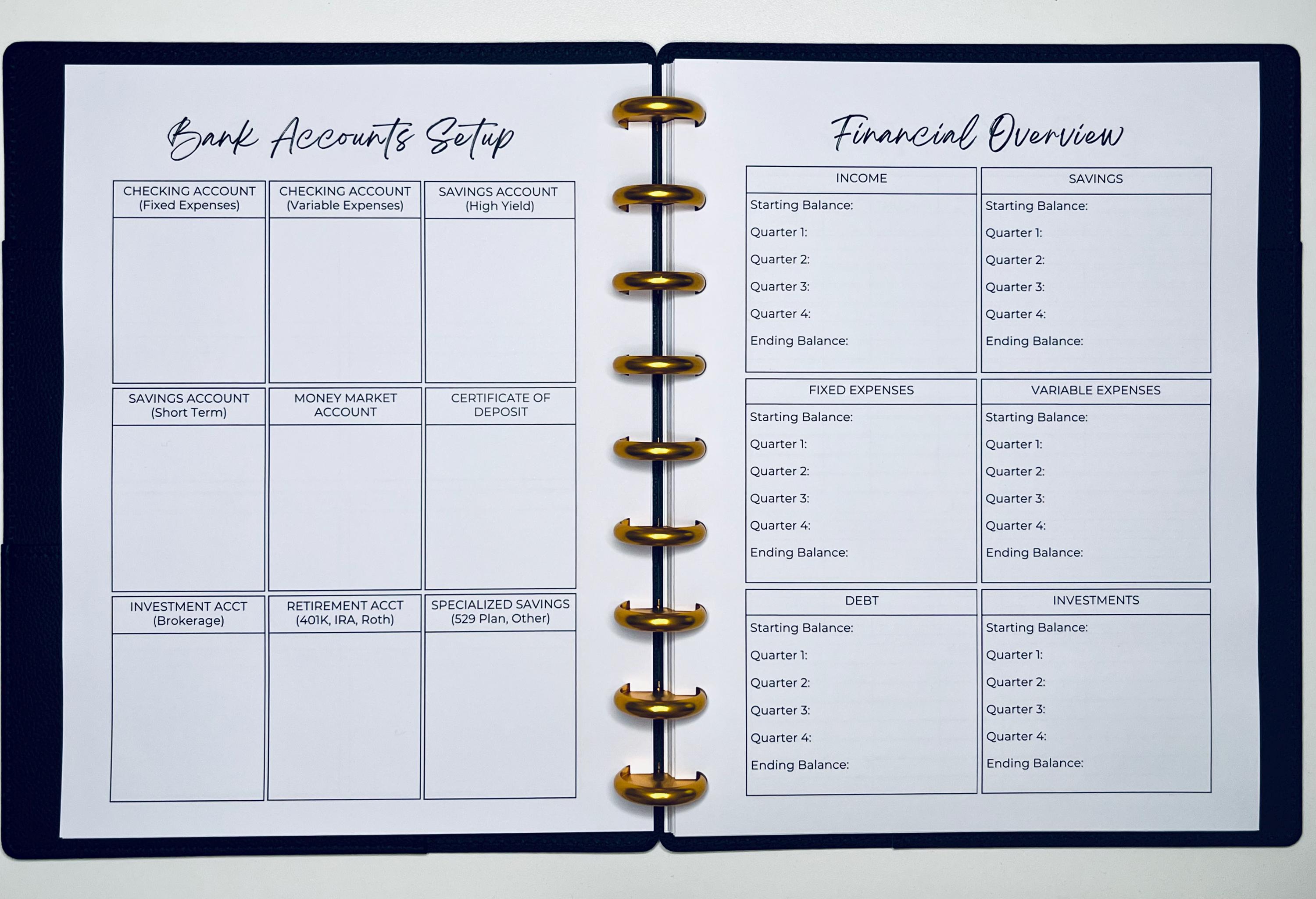 Plan My Life Money Budget Inserts ONLY Pre-punched - Etsy