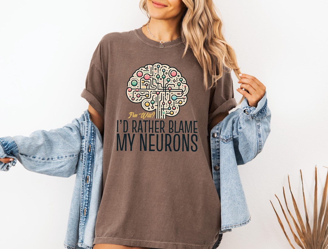 Funny Brain Science T-shirt, Neurodivergent Humor Graphic Tee, Free ...