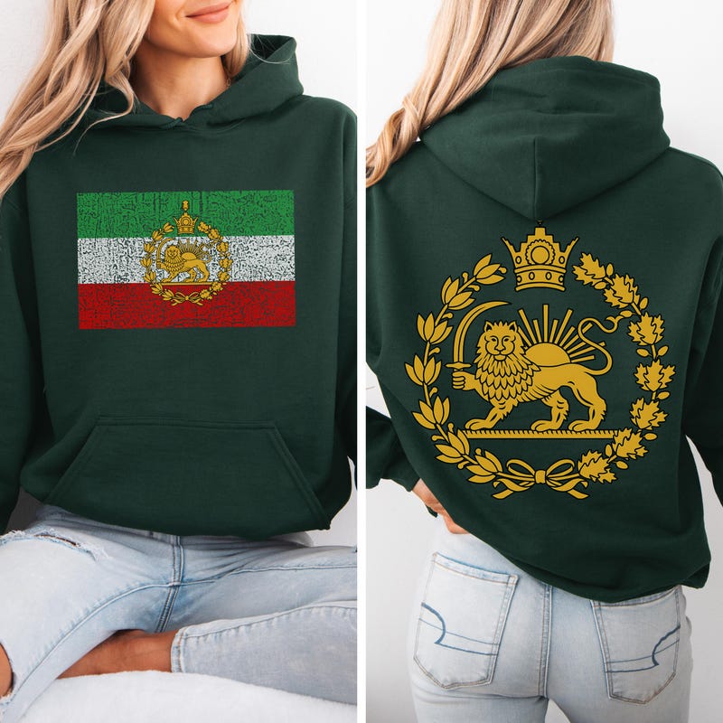 Lion Sun Iran Shirt - Etsy