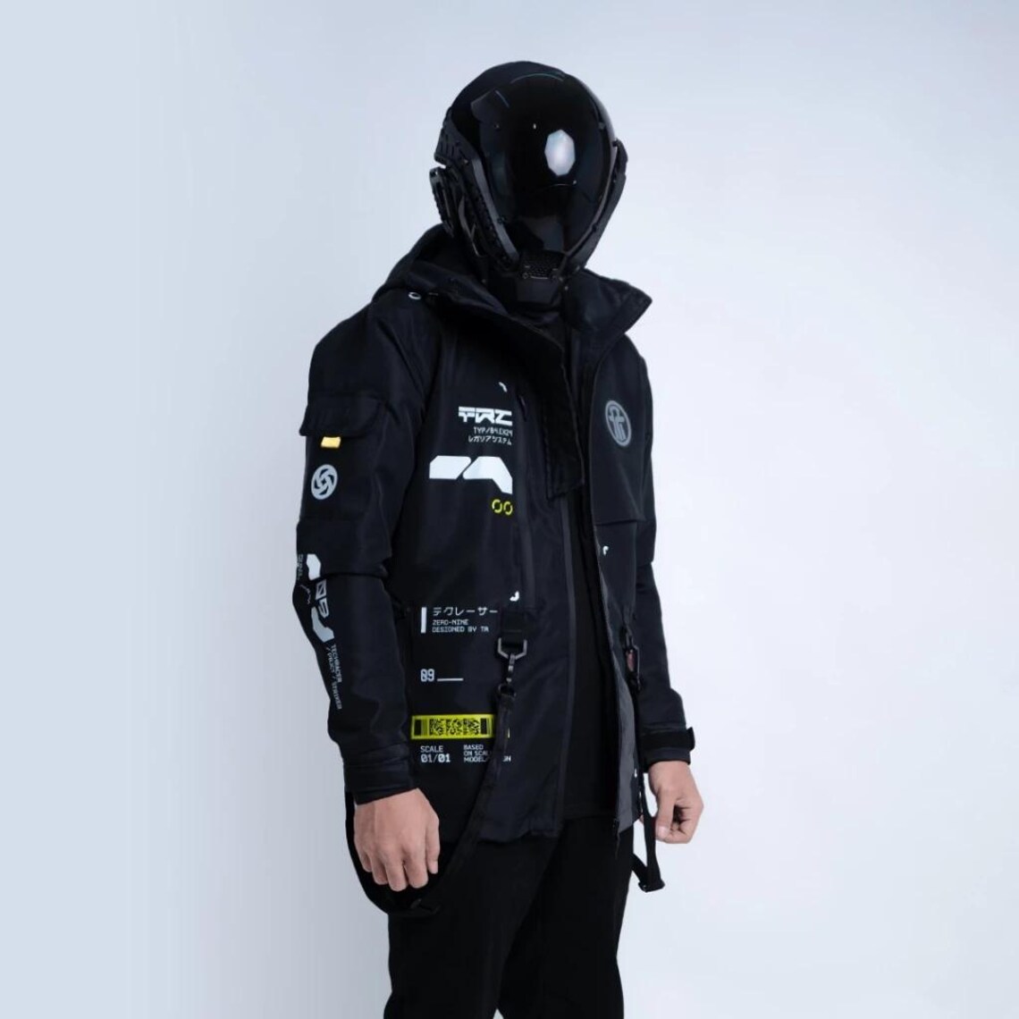 Techwear Striker Phantom Windproof , Cyberpunk Jacket, Cyber Street ...