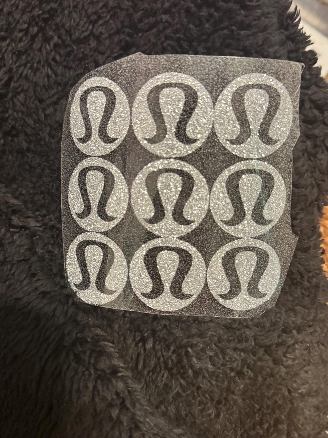 Lululemon Inspired Glitter Heat Transfer Iron on Diy Decal! Set of 9 - Etsy