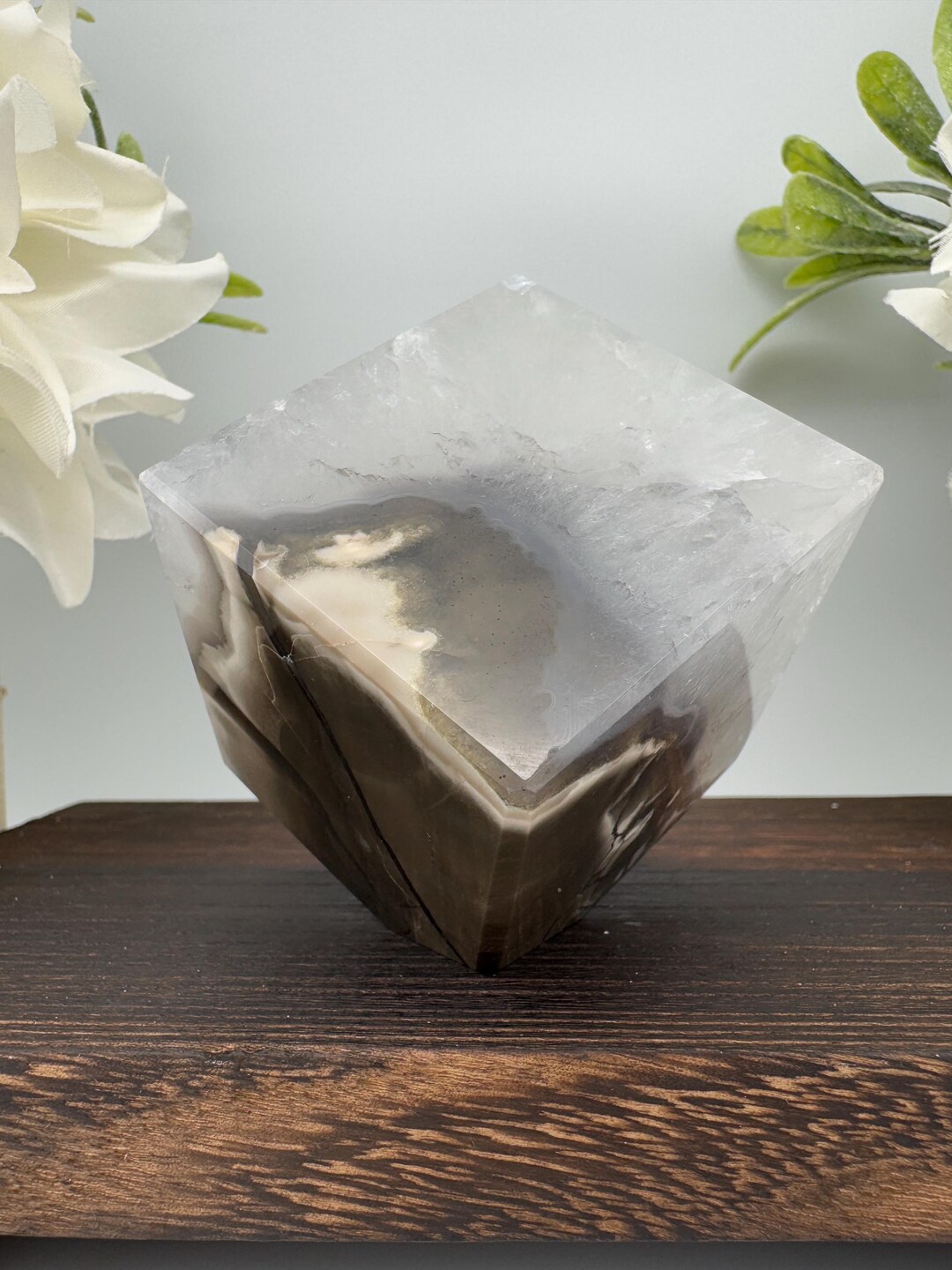 UV Reactive Volcano Agate Cube, Large Crystal for Collection - Etsy