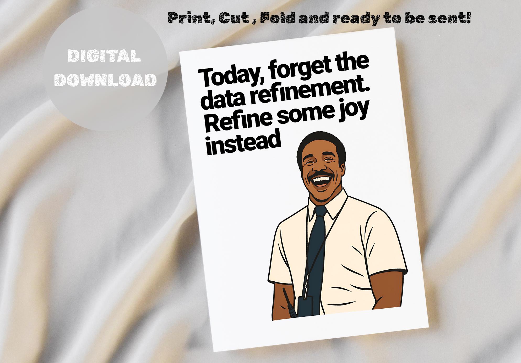 Severance Fan Art Birthday Card | Digital Download| Milchick| Severance ...