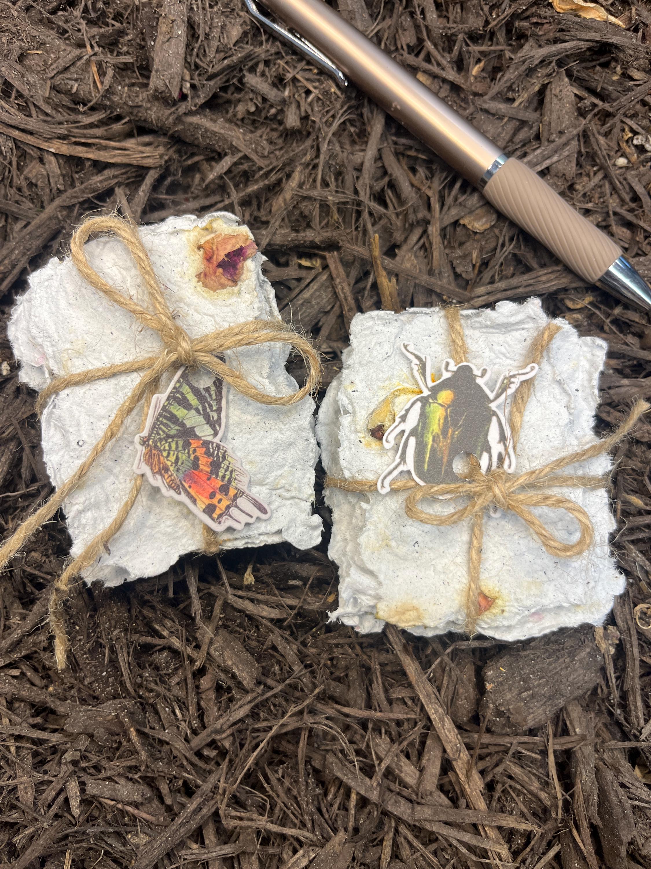 Recycled Paper, Handmade Paper, Paper Art, Paper, Gift Tags - Etsy