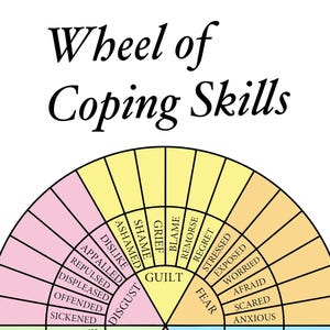 Coping Skills Wheel Bundle - Etsy