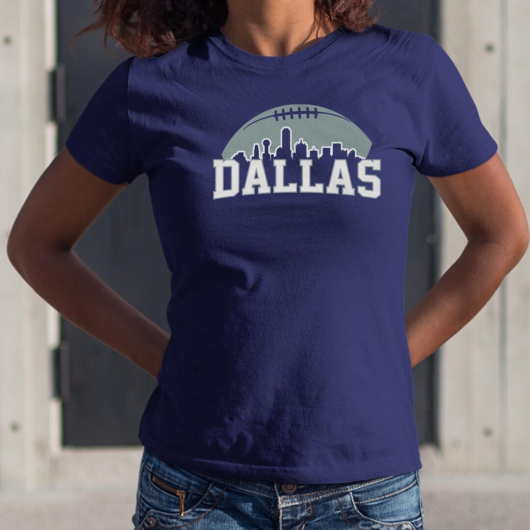 Dallas Skylines Style Graphic Tee Personalized Shirt, Funny Custom Gift ...