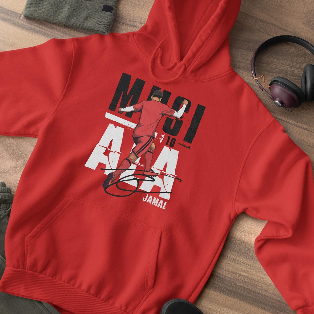 Musiala #10 Inspired Jersey Design, Munich Soccer Football Star Player ...