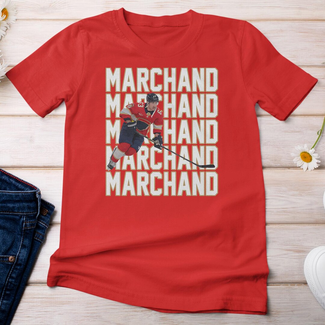 Marchand Pic Text Letters Design, Florida Hockey Inspired Theme, Hockey ...