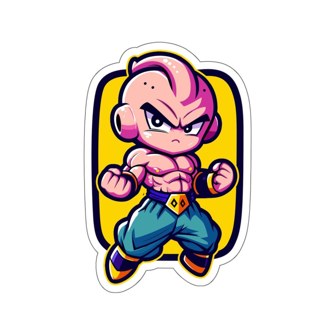 Chibi Majin Buu Anime Exclusive Die Cut Sticker Peel & Pop Studios ...
