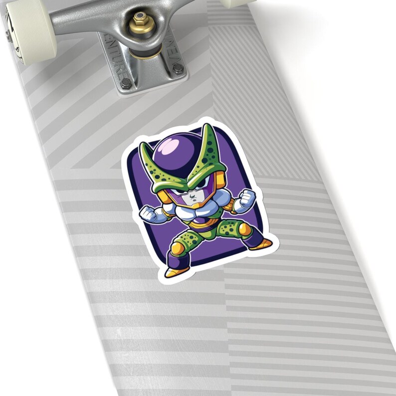 DBZ Chibi Cell Limited Edition Vinyl Sticker Anime Character Decal, Die ...
