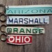 License Plate State Keychains - Etsy