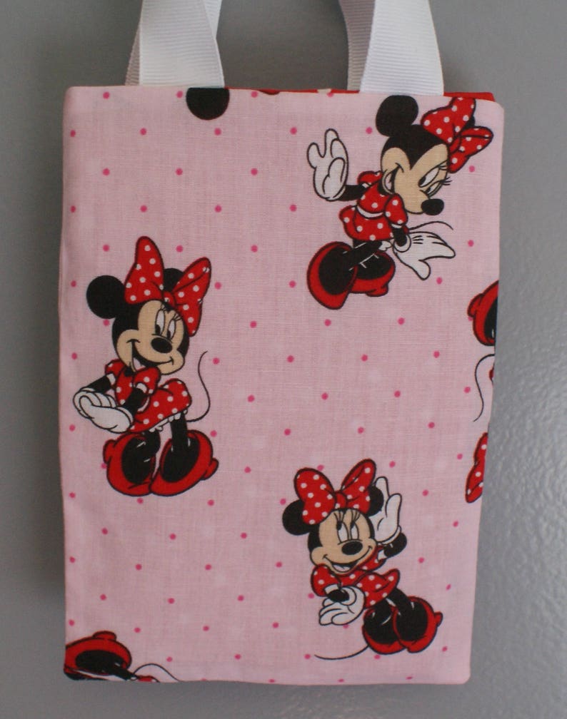 Gift Bag Fabric Gift Bag Minnie Mouse Gift Bag Favors Gift - Etsy