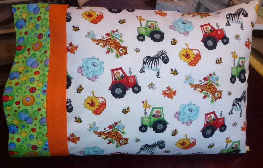 Farm Animals Pillowcase Toddlers Pillowcase Toddlers Girls and Boys ...