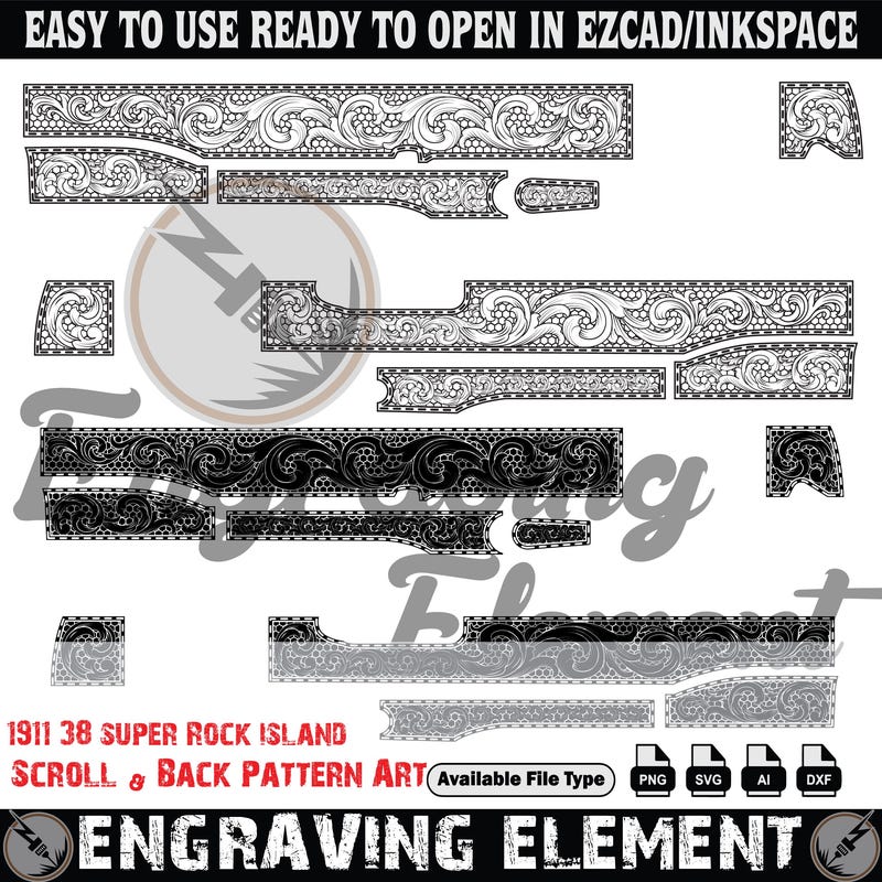 Scroll Engraving Patterns - Etsy