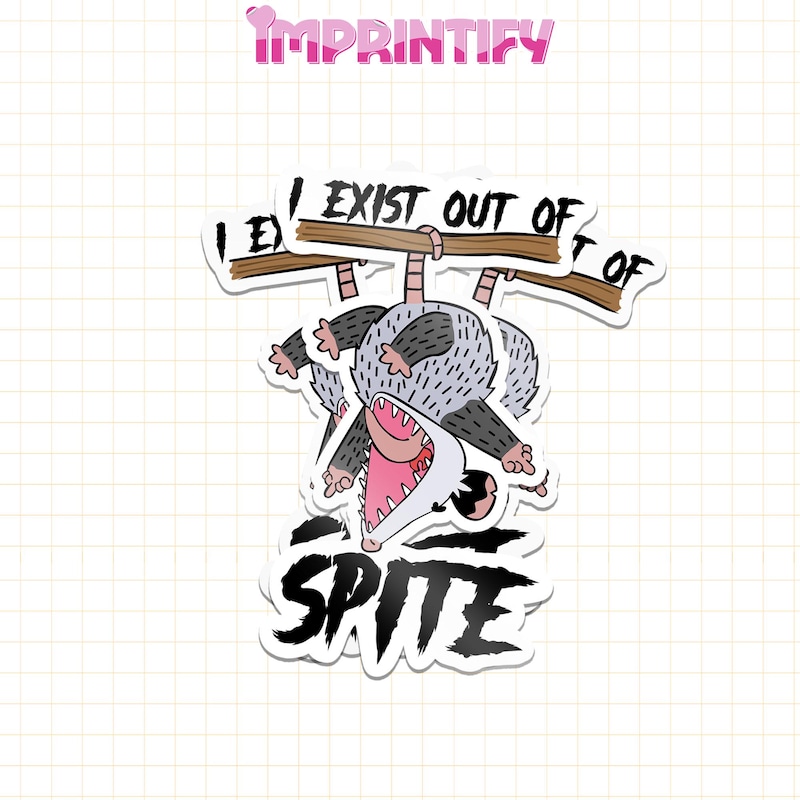 I Exist Out of Spite - Etsy