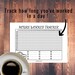 Work Hours Tracker - PRINTABLE Journal Page - Work Time Card - Work ...