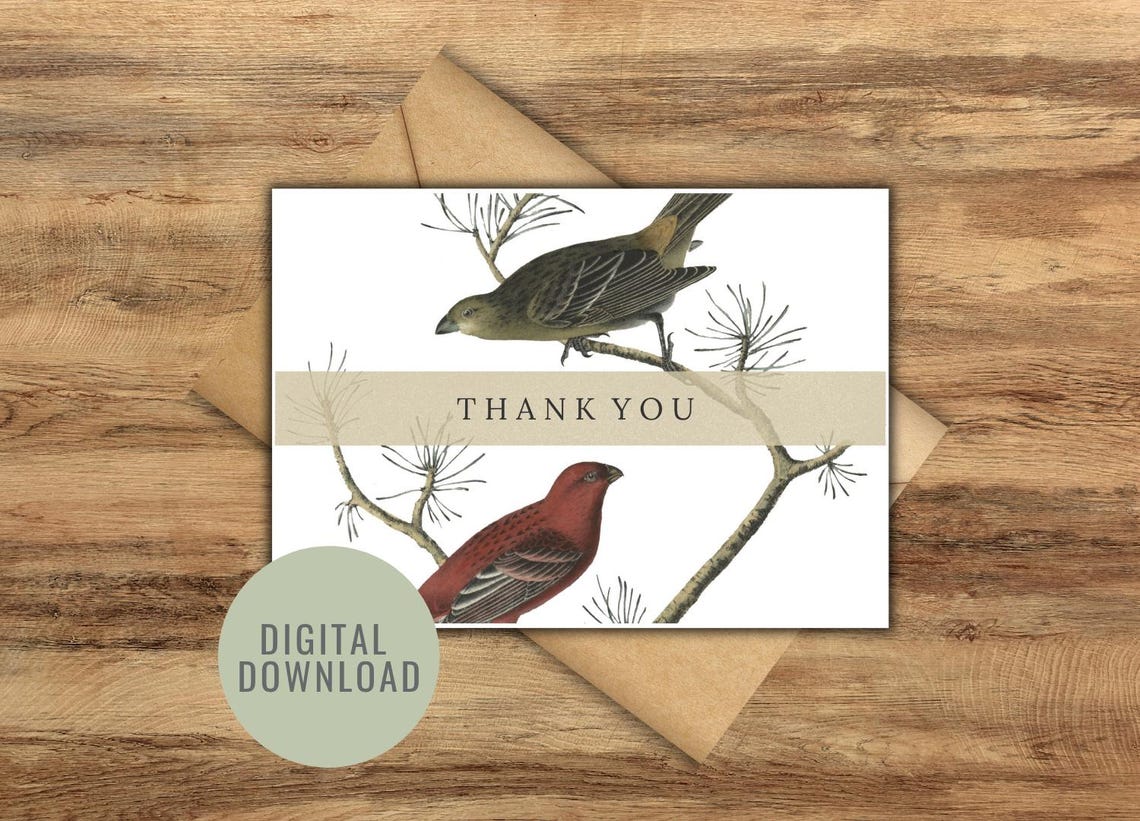 Printable Thank You Card - Printable Gratitude Card- Kindness Card ...
