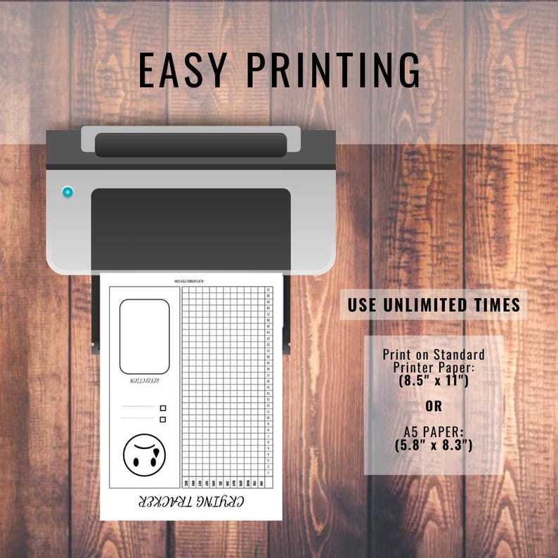 Crying Tracker - Crying Log Tracker - Mood Tracker - Sad Tracker ...
