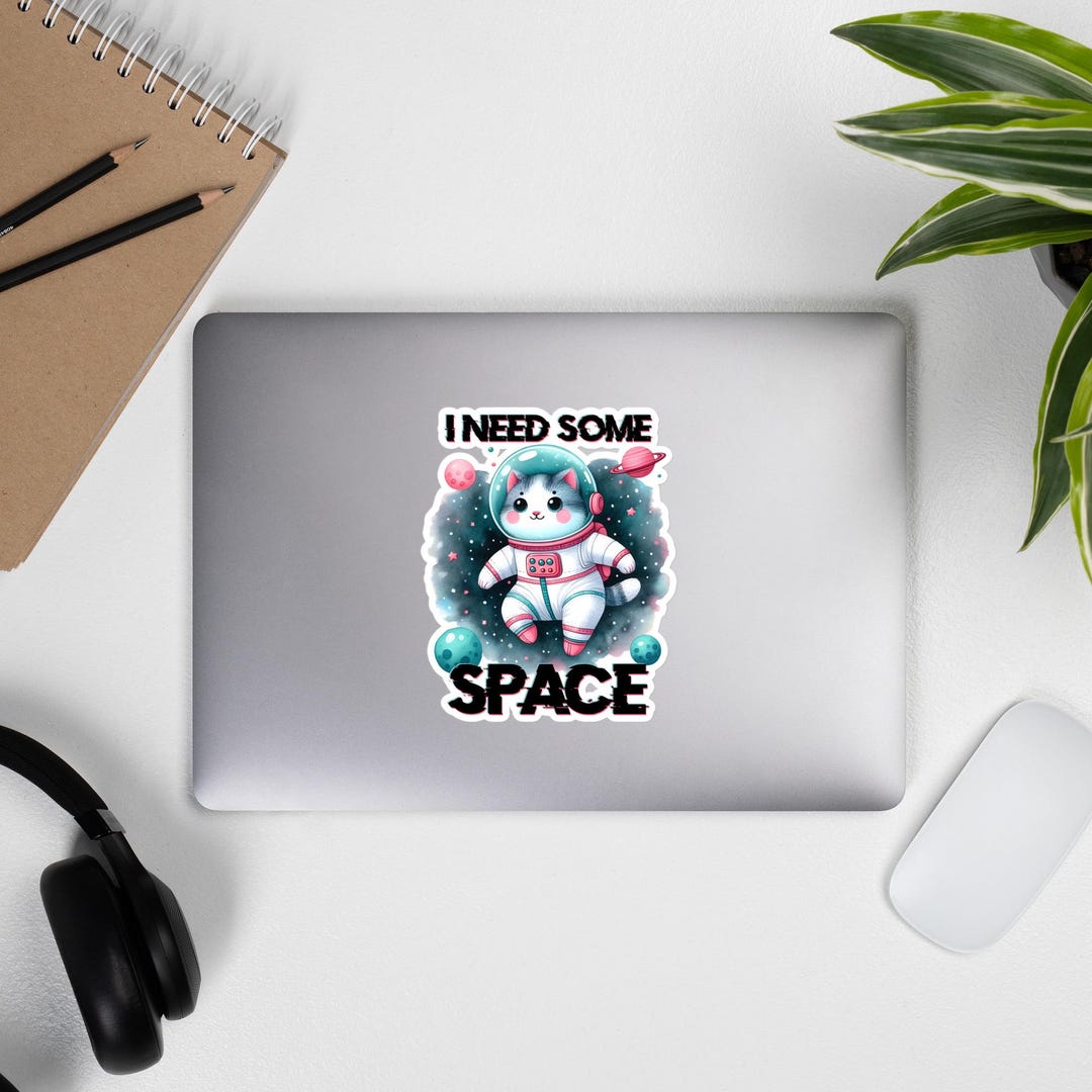 Space Cat - Stickers - Etsy