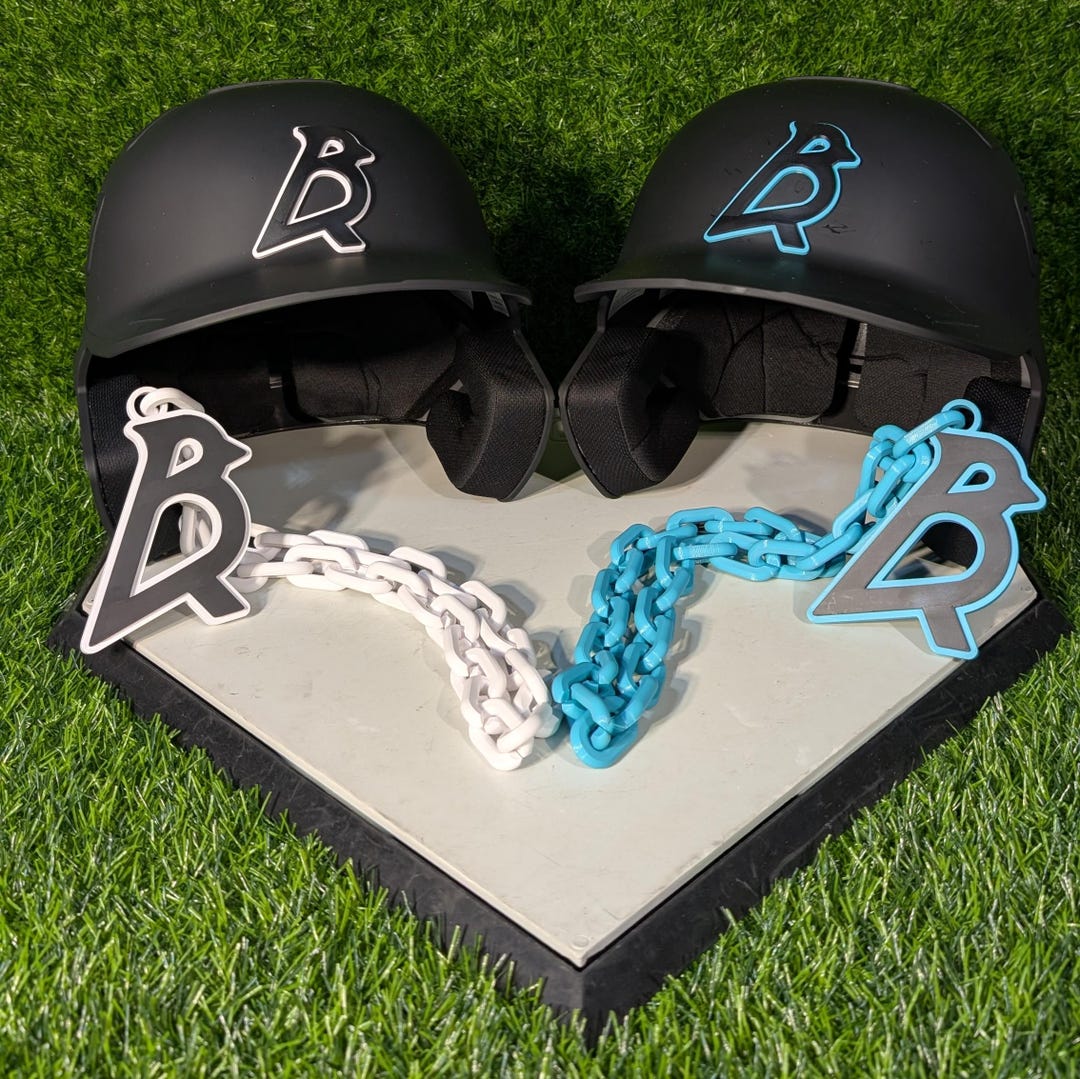 Custom Team Logo Mini Hype Chain: Baseball, Softball Trophy - Etsy