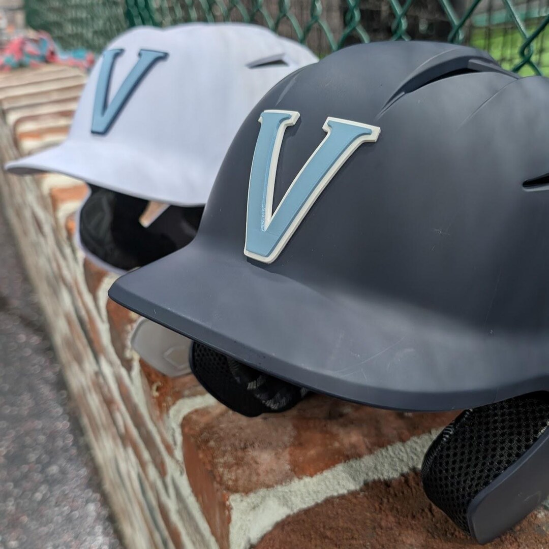 3D Batting Helmet Emblems: Baseball, Softball, Travel Team Decals - Etsy