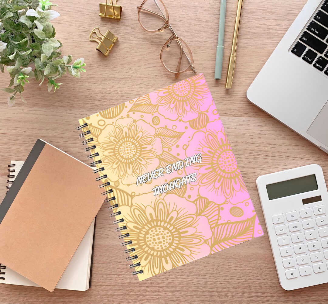 Digital Download Planner Cover - Self-love Journal Cover - Notebook ...