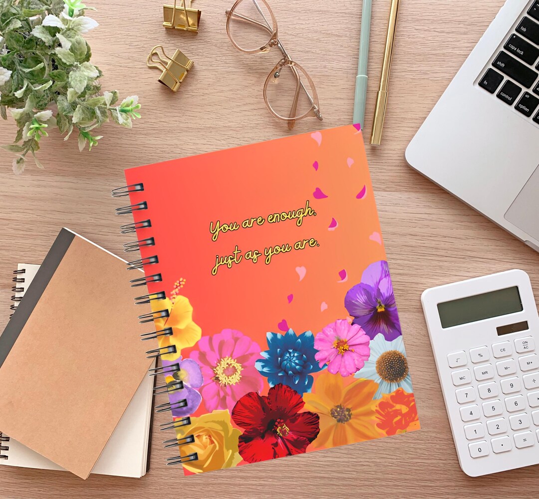 Digital Download Planner Cover - Self-love Journal Cover - Notebook ...