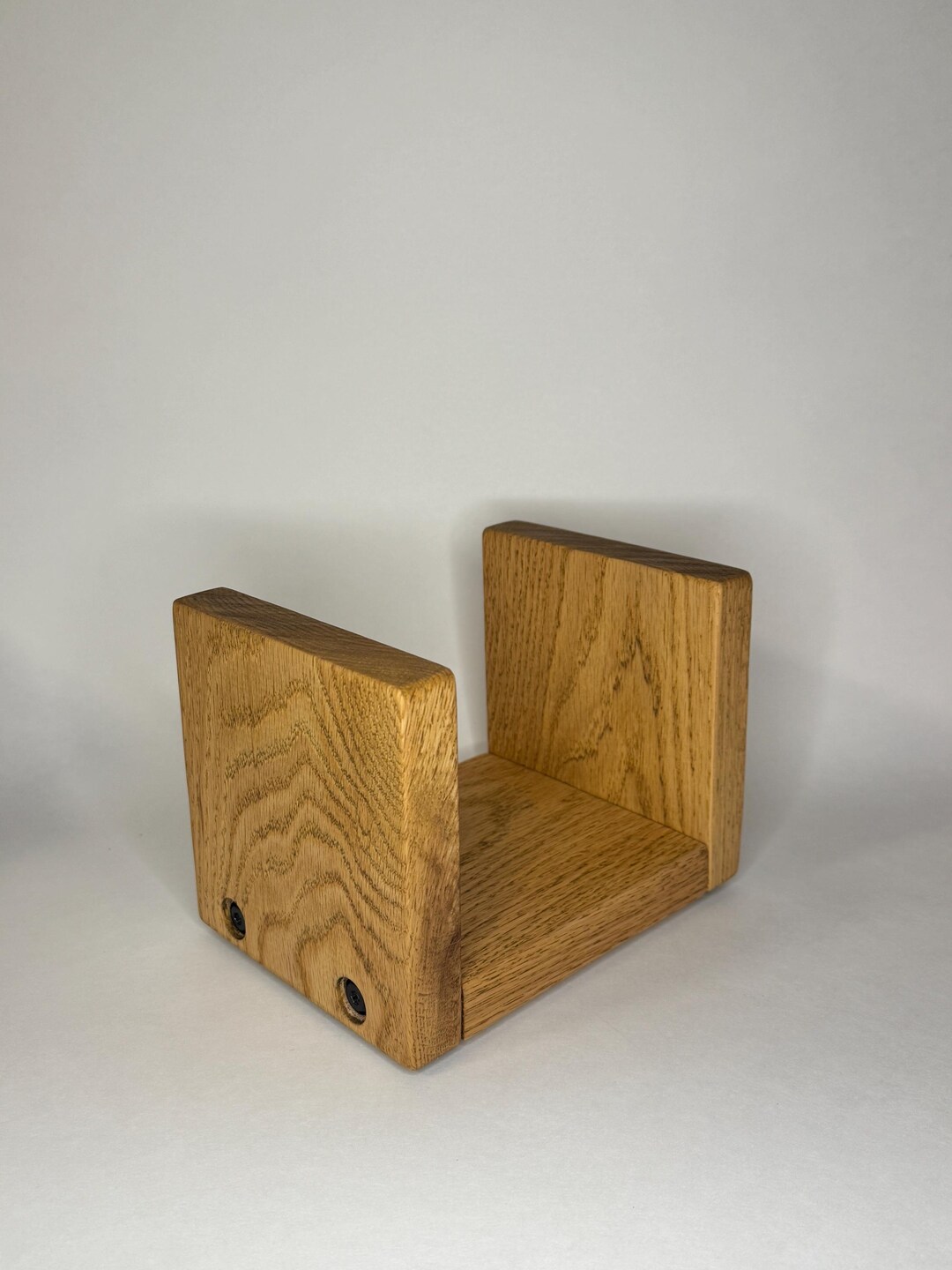 Bolted Oak Book Holder Desk Shelf Accessory - Etsy