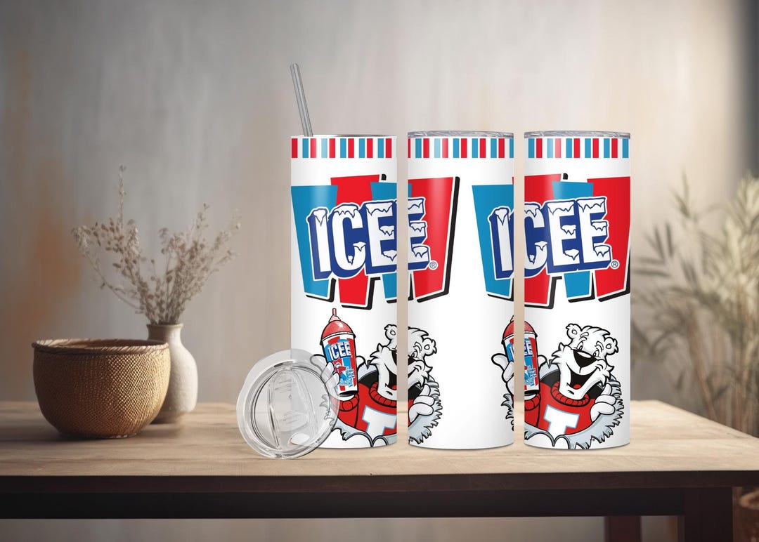 Icee Icee Stainless Steel Tumbler 20 Ounces - Etsy