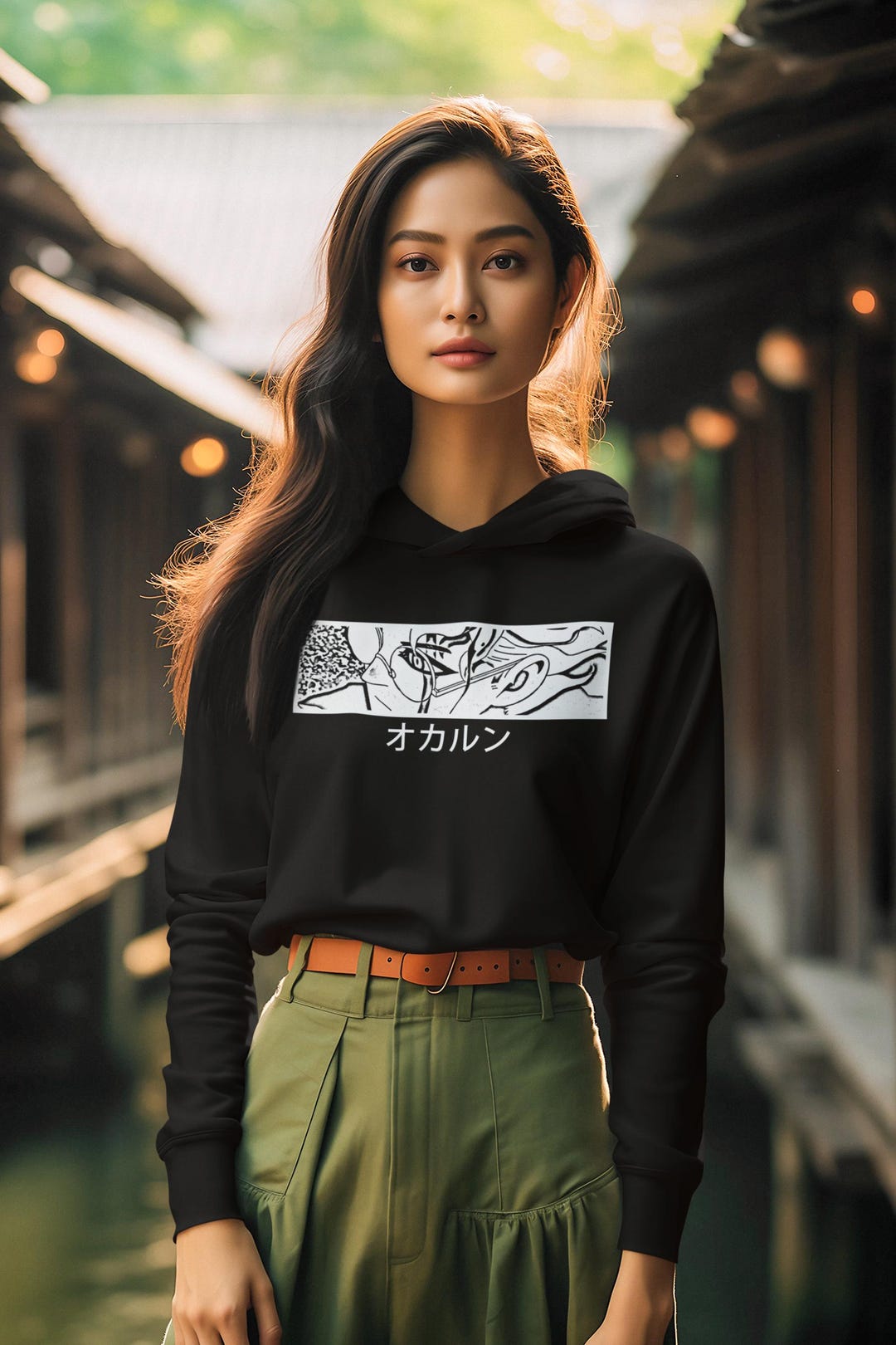 Okarun Hoodie Dandandan Anime Character Sweatshirt Minimalist Otaku ...