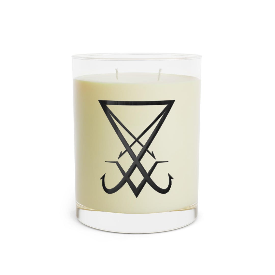 Scented Candle Lucifer Sigil, Protection Ritual, Pact Work, Shadow Work ...