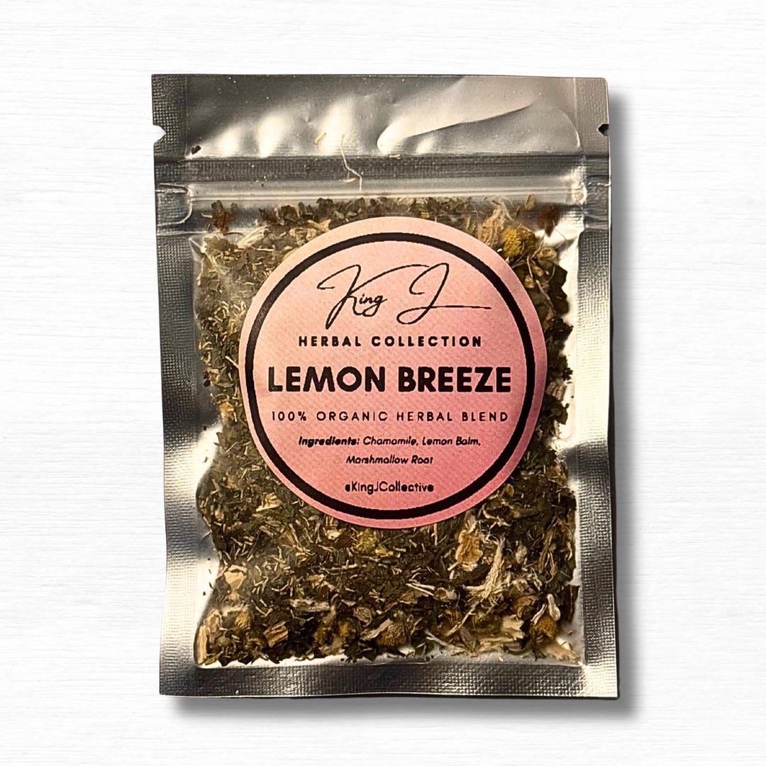 Lemon Breeze - Herbal Blend: 100% Organic Herbs With Citrusy Aroma - Etsy