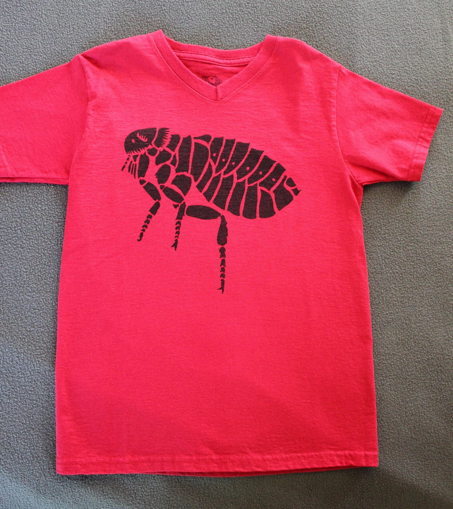 Flea Shirt Hand Screen Printed With Original Flea Design - Etsy