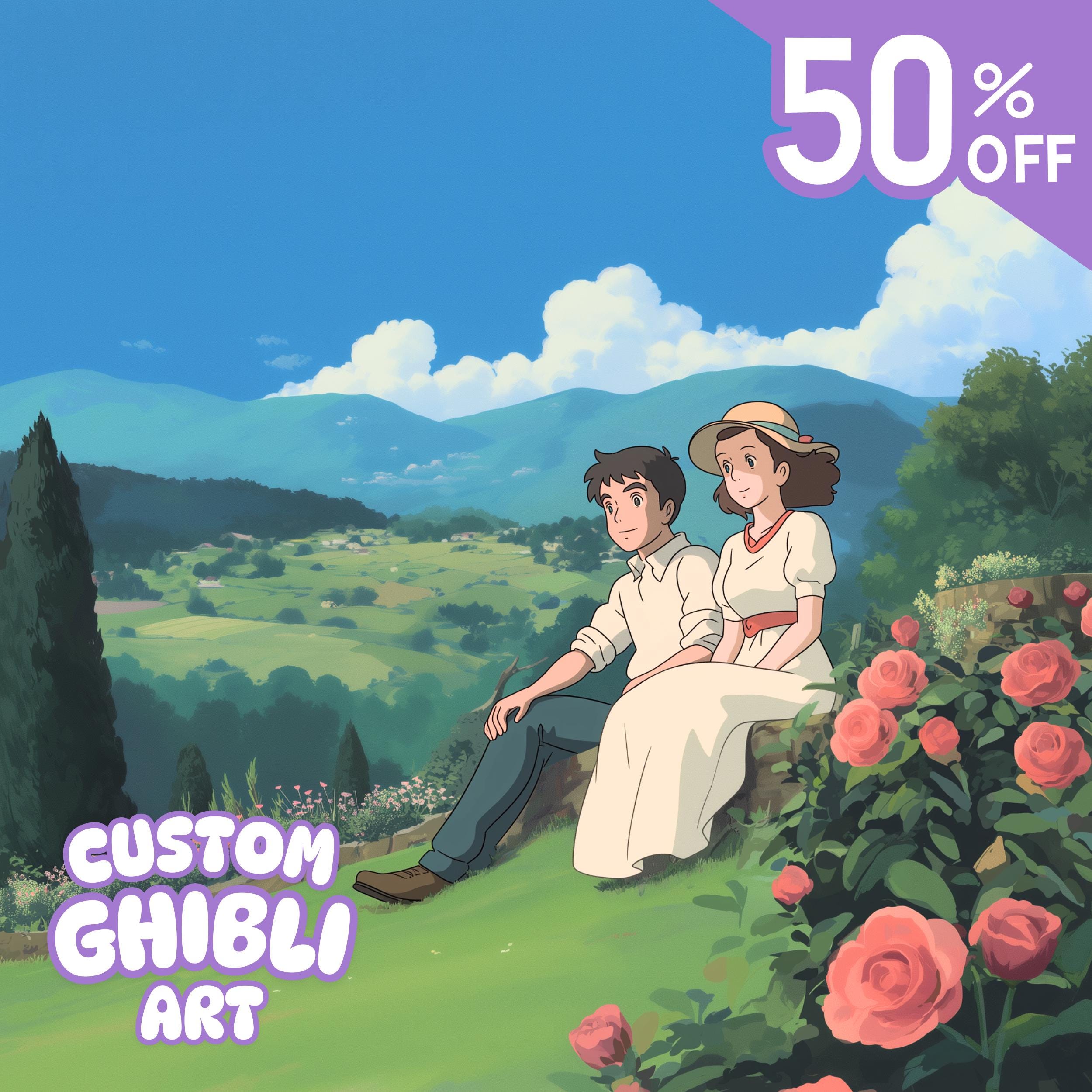 Studio Ghibli, Ghibli, Anime Portrait, Custom Ghibli-style Art, Ghibli ...