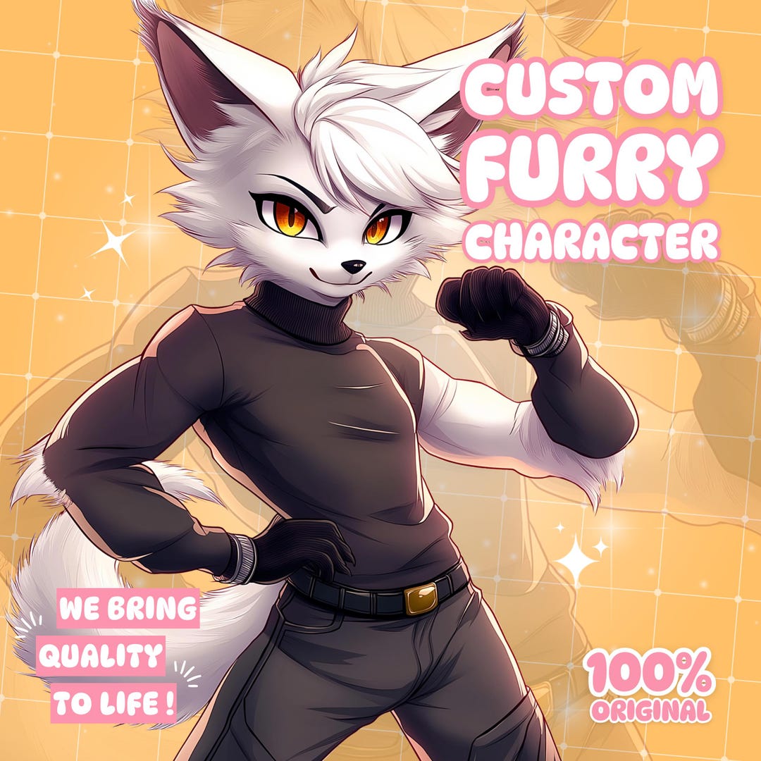 Custom Furry Character Furry Sketch, Furry Anime, Fursona, Anthro ...