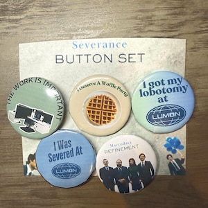 Severance Button Set Large 2.25 Inches - Etsy