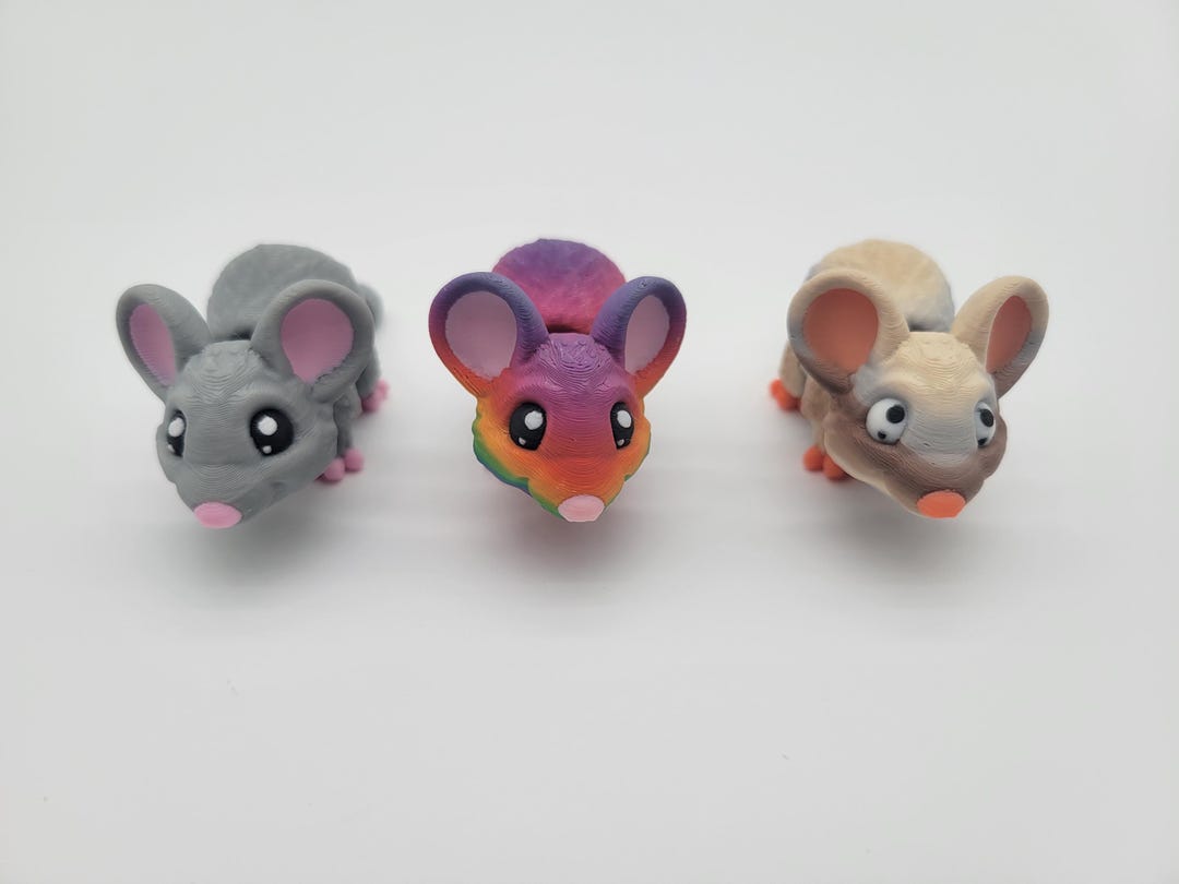 Mini Mouse Fidget Toys 3D Printed - Etsy