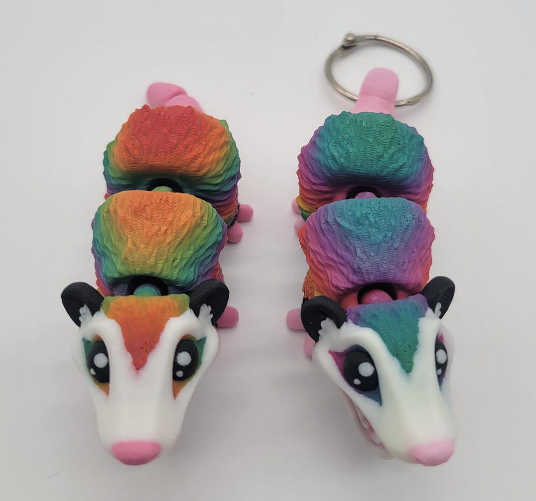 Mini Opossum Fidget Toys 3D Printed - Etsy