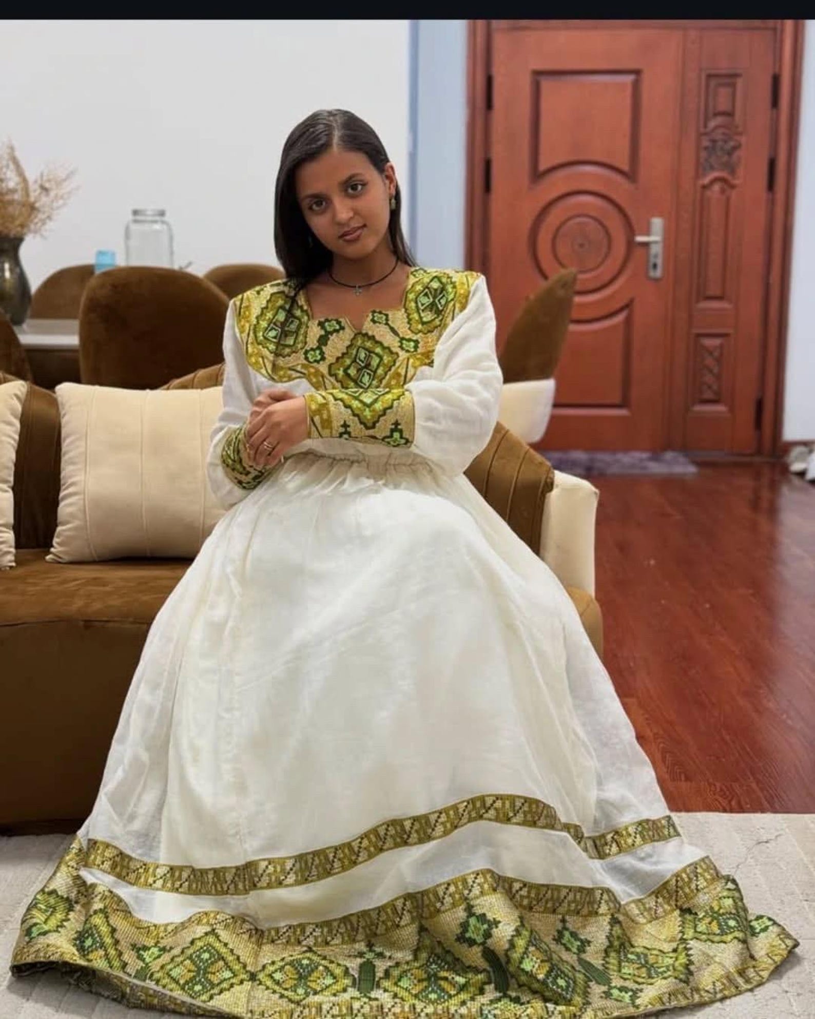 Ethiopian Traditional Dress | Handcrafted Habesha Kemis | Elegant ...