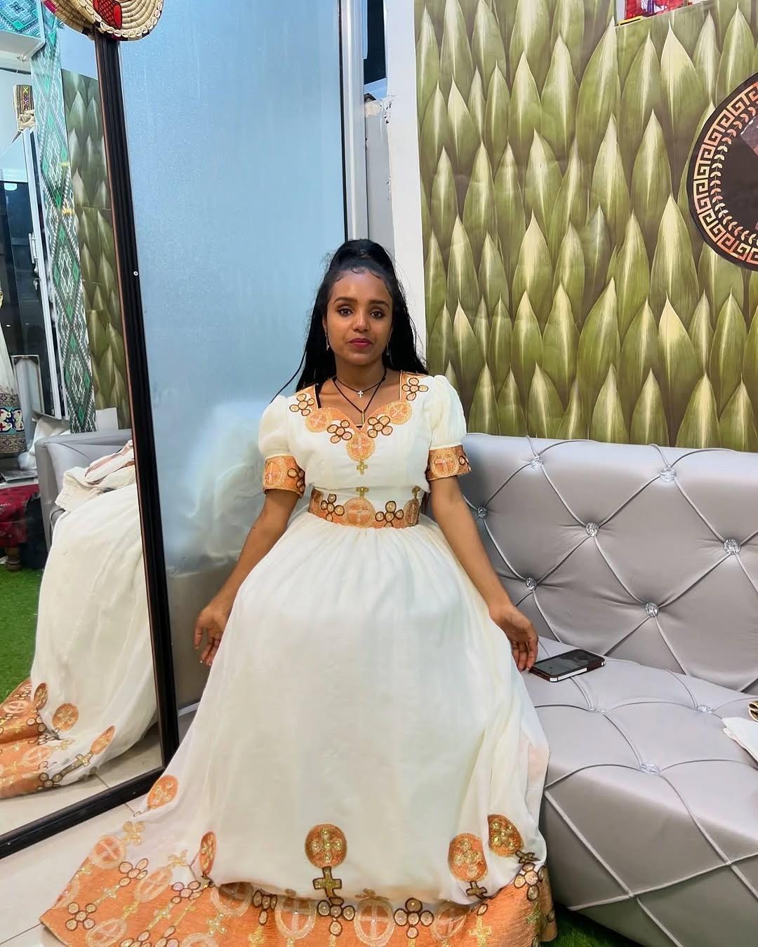 Ethiopian Traditional Dress | Handcrafted Habesha Kemis | Elegant ...
