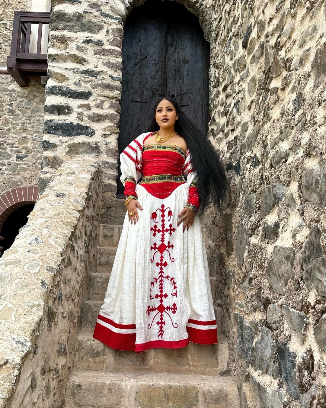 Handcrafted Habesha Kemis: Ethiopian Traditional Dress, Elegant ...