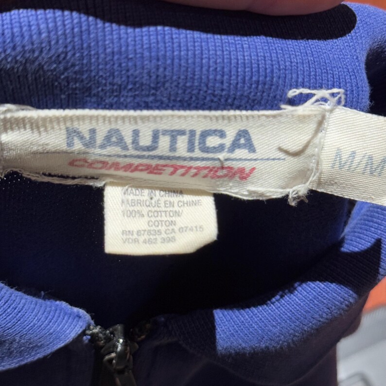 Vintage Nautica Tag